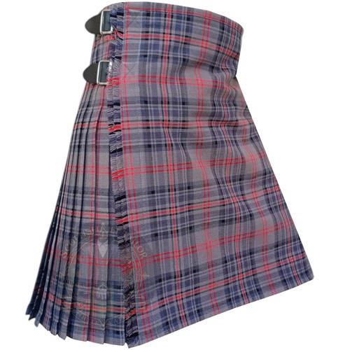 Clan Balmoral Tartan Kilt – Traditional 8-Yard Heavyweight Scottish ...