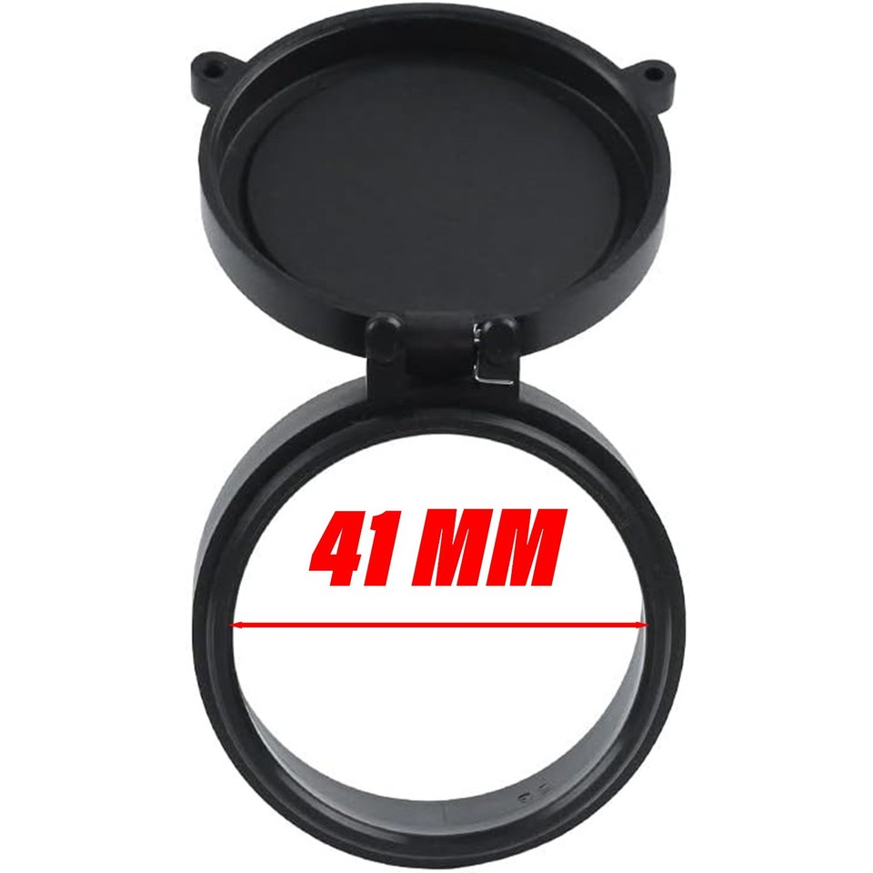 Flip-Up Scope Covers for Rifle Scopes - Tactical Lens Protector (Fits ...