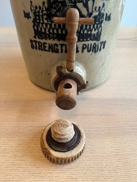 Large stoneware flagon | eBay UK