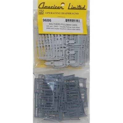 American Limited HO Scale ~ Working Diaphragm Kit ~ Walthers Pullman ...