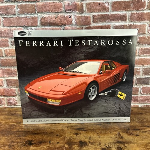 Ferrari Testarossa 1/8 Scale Red Pocher Model Kit FACTORY SEALED | eBay