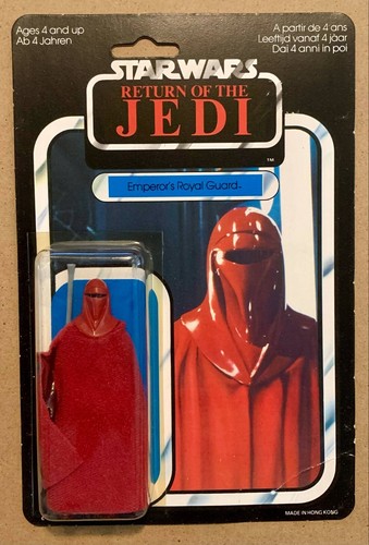 Star Wars Vintage Palitoy 1983 65 Back Emperor's Royal Guard Figure MOC ...