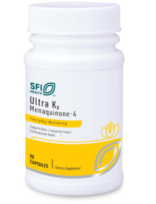 Klaire Labs SFI Health Ultra K2 Menaquinone-4 Vitamin K2 Supplement 90 ...