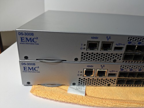 EMC DS-300B BROCADE 300 FIBRE CHANNEL SWITCH (2) Available | eBay