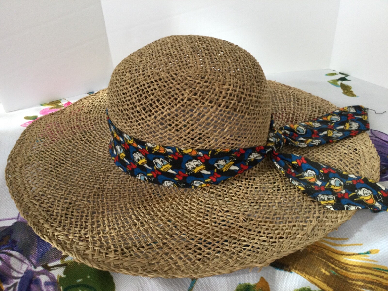 Vintage Donald Duck Walt Disney Straw Golf Beach Sun … - Gem