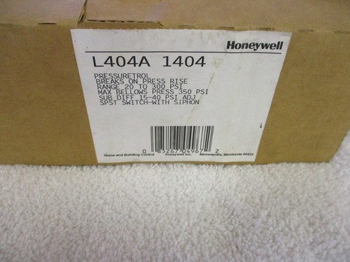 NIB HONEYWELL PRESSURETROL Pressure Controller L404A 1404 | eBay