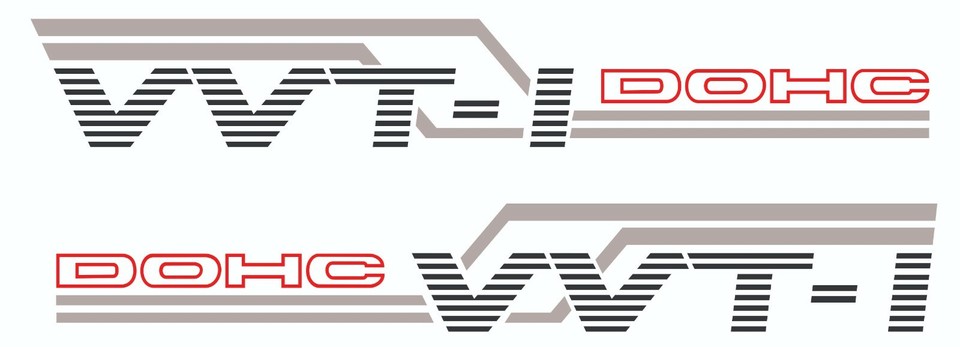 VVTI Doch vinyl Sticker Decals - SET of 2 NEW!! | eBay