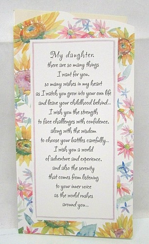5 Vintage Hallmark "Between You and Me" "Special Daughter" Greeting ...