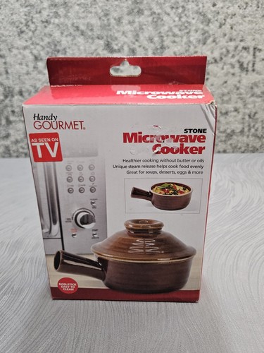 Handy Gourmet Stone Microwave Cooker, Nonstick | eBay