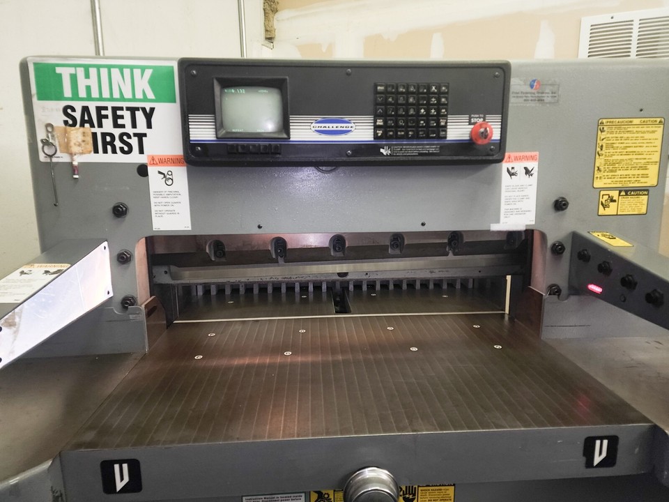 Challenge 305 CRT 30.5" Programmable Paper Cutter | eBay