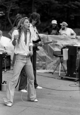 Singer Jim & Bassist &y Tanas Of Capricorn Band Black Oak 1977 Old ...