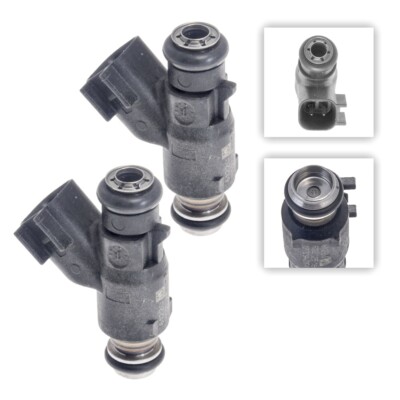 New Harley-Davidson Fuel Injector 25° Set of 2 For Dyna, Fatboy ...