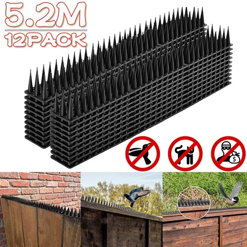 12pcs Birds Spike Human Cat Possum Mouse Pest Control Security Spiked ...