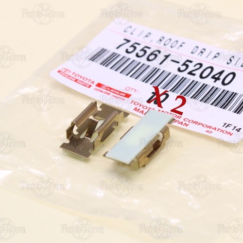 x2 GENUINE Toyota Highlander Camry Lexus Drip Molding Retainer Clips ...