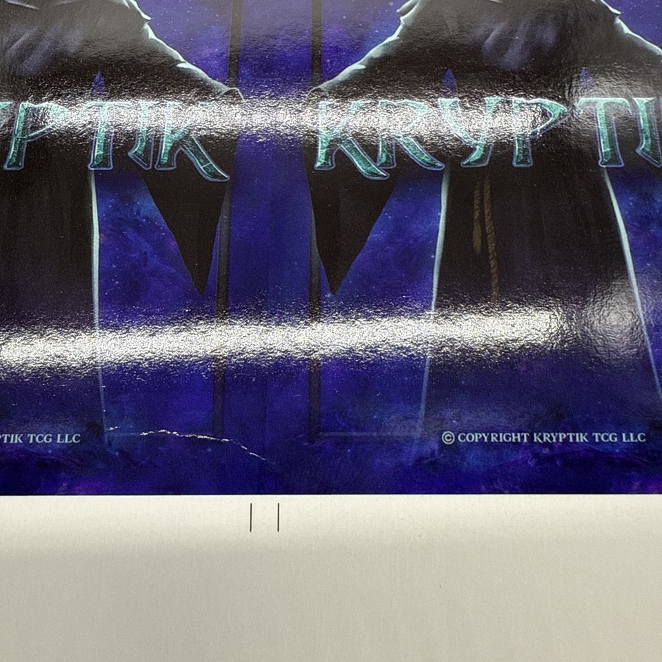 Kryptik x eBay Juturna RAINBOW Holo Foil UNCUT SHEET - Kryptik TCG ...