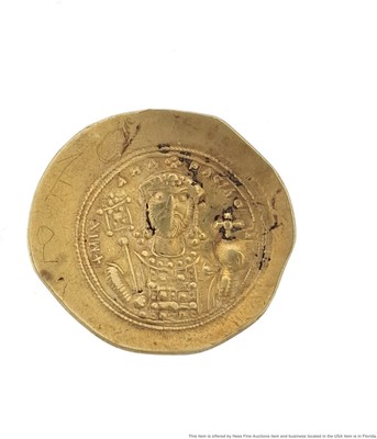 Byzantine Empire 1075 AD Michael VII Genuine Large 1000 Year Old Gold ...