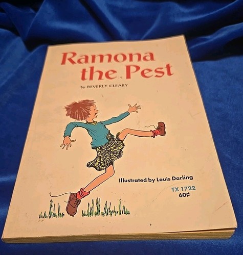 Ramona The Pest Beverly Cleary 1971 Book Vintage Paperback Scholastic ...
