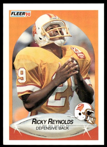 1990 Fleer #353 Ricky Reynolds Tampa Bay Buccaneers Football | eBay