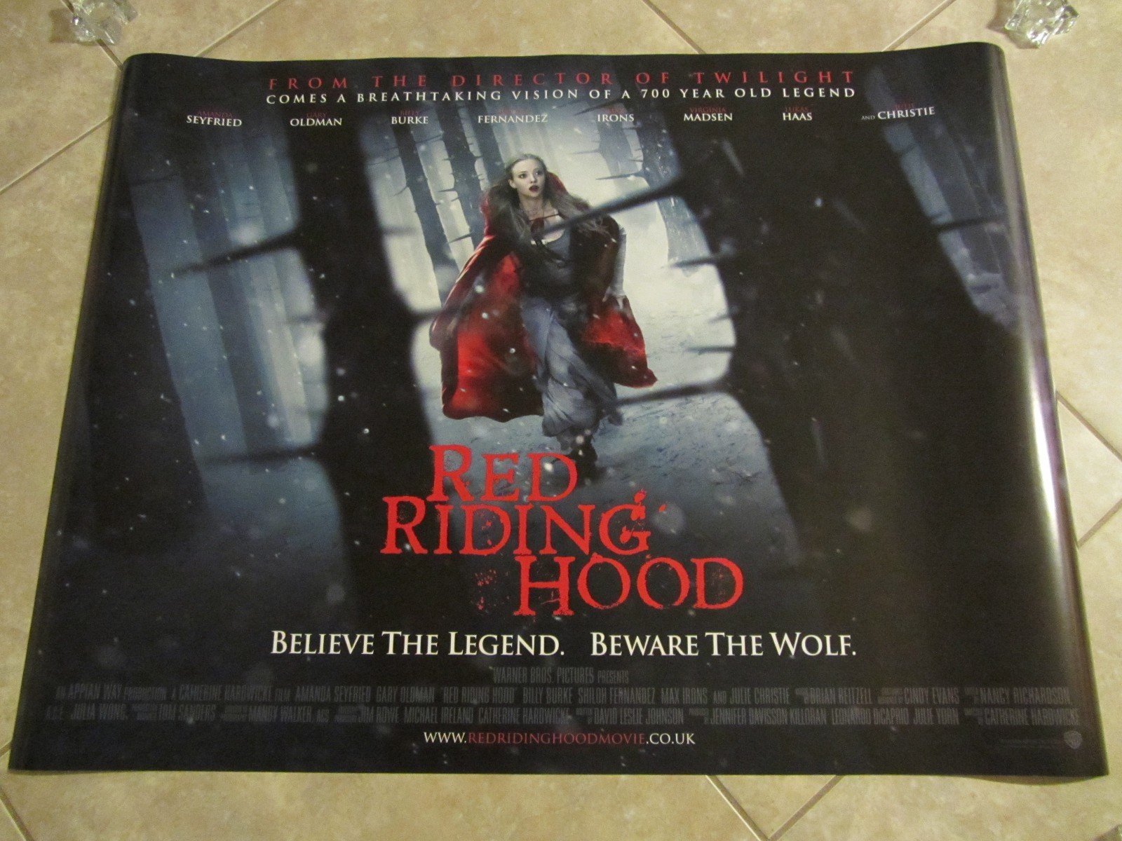 Amanda Seyfried Red Riding Hood Poster