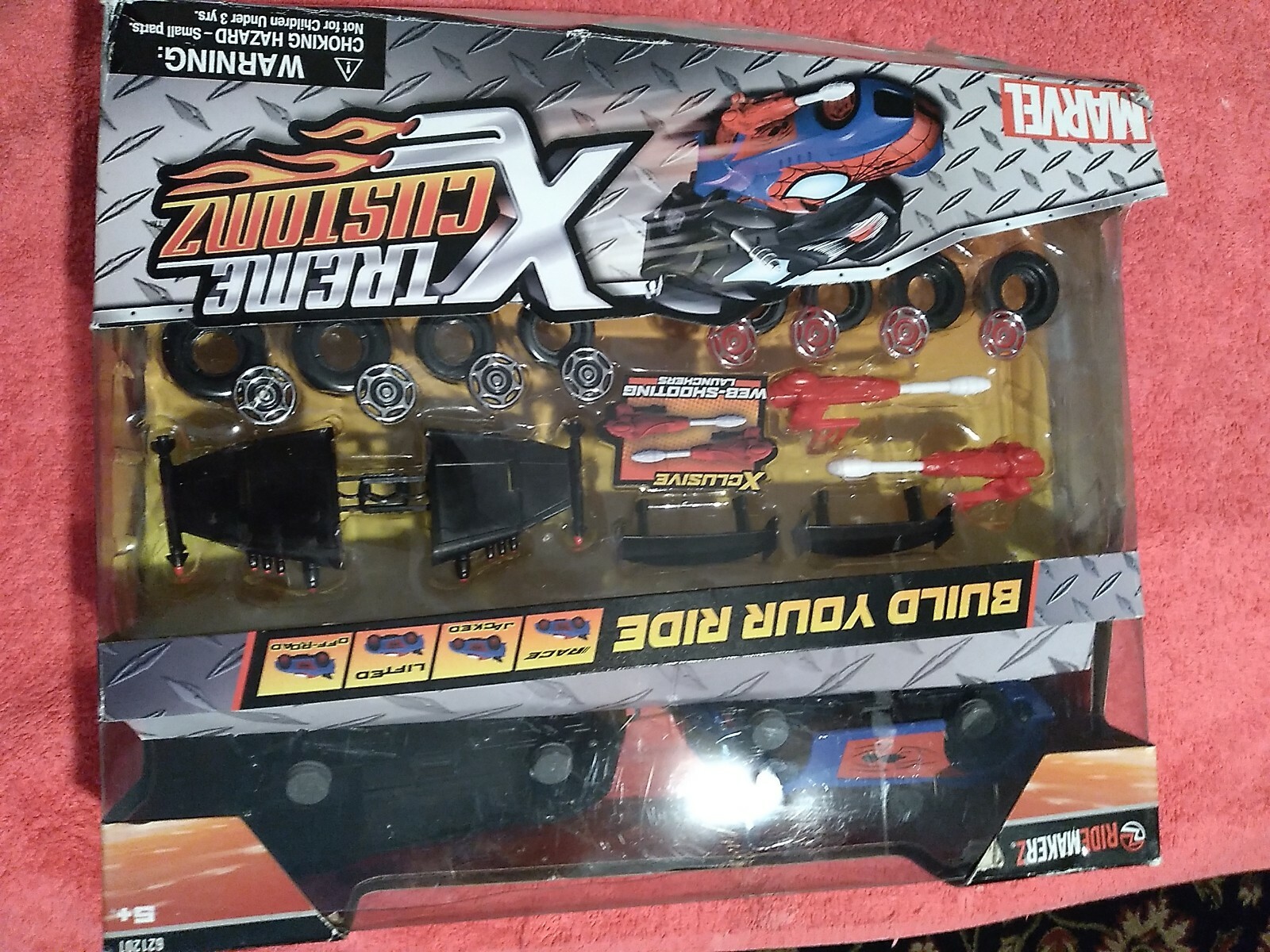 xtreme customz authentic swap set vehicle 2 pack - Spiderman & Venom | eBay