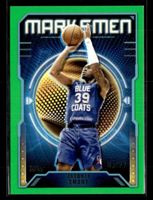2023-24 Topps NBA G-league Javonte Smart #M-9 Marksmen Green Parallel ...