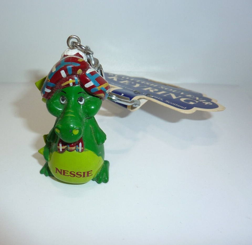 Vintage "Nessie" Loch Ness Monster Scotland Keyring Keychain New | eBay
