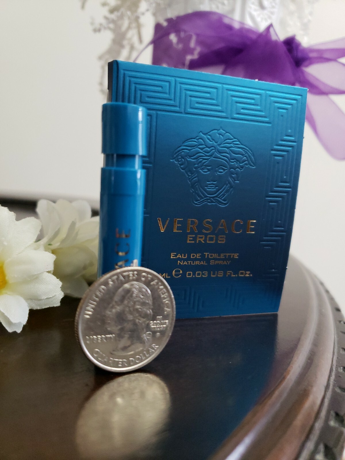 VERSACE "EROS" Men's Eau de Toilette 0.03oz Sample Spray NIB | eBay