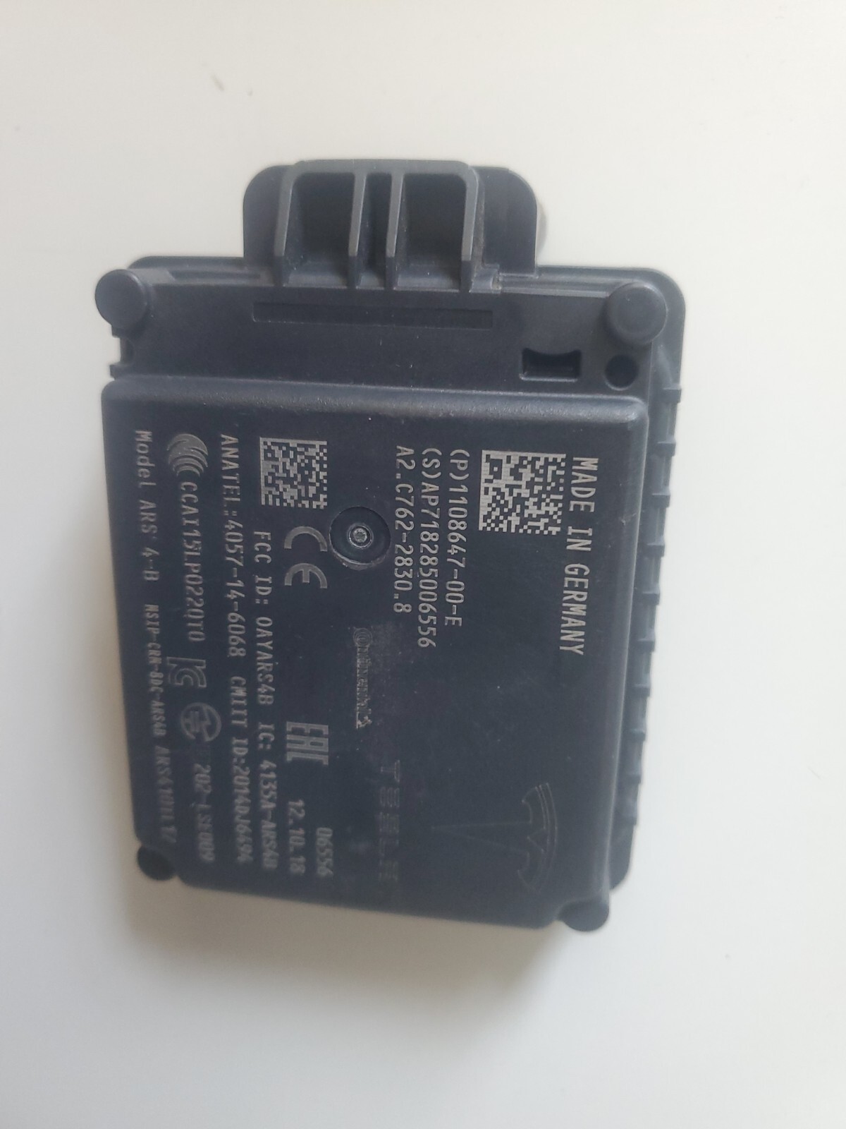 2016-20 VOLKSWAGEN TIGUAN CRUISE CONTROL DISTANCE RADAR SENSOR OEM:2Q0 ...