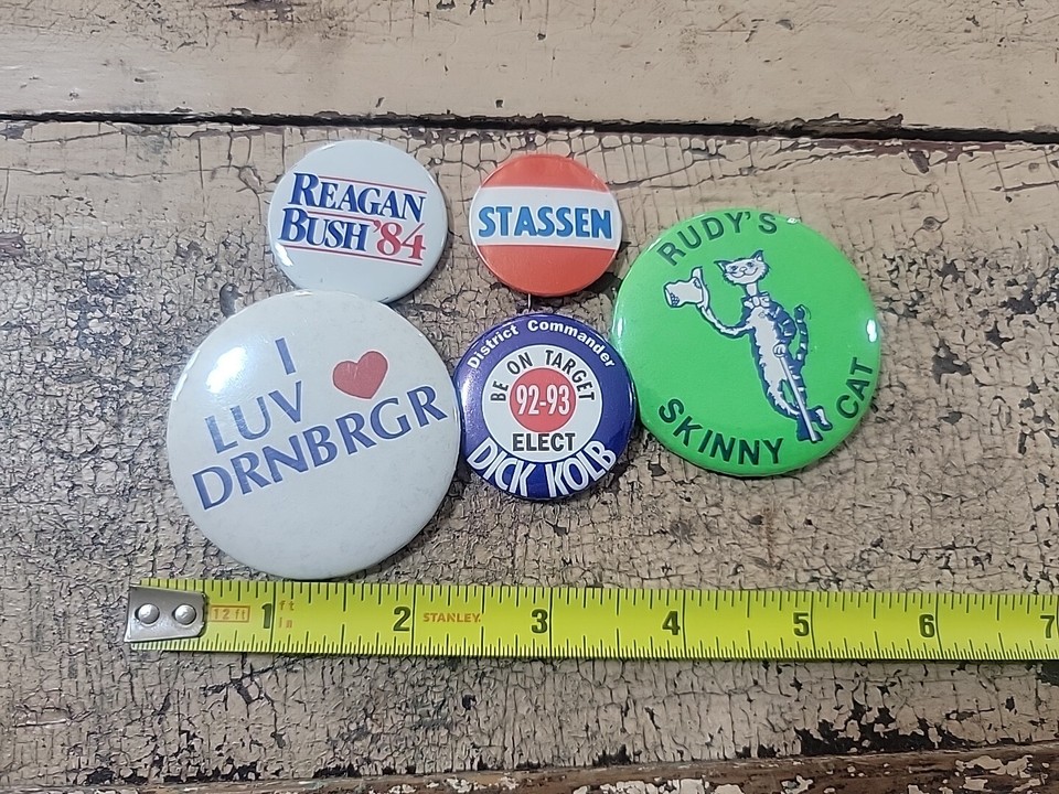 Vintage Minnesota Election Buttons Pins Lot Of 5 Perpich Durenberger ...