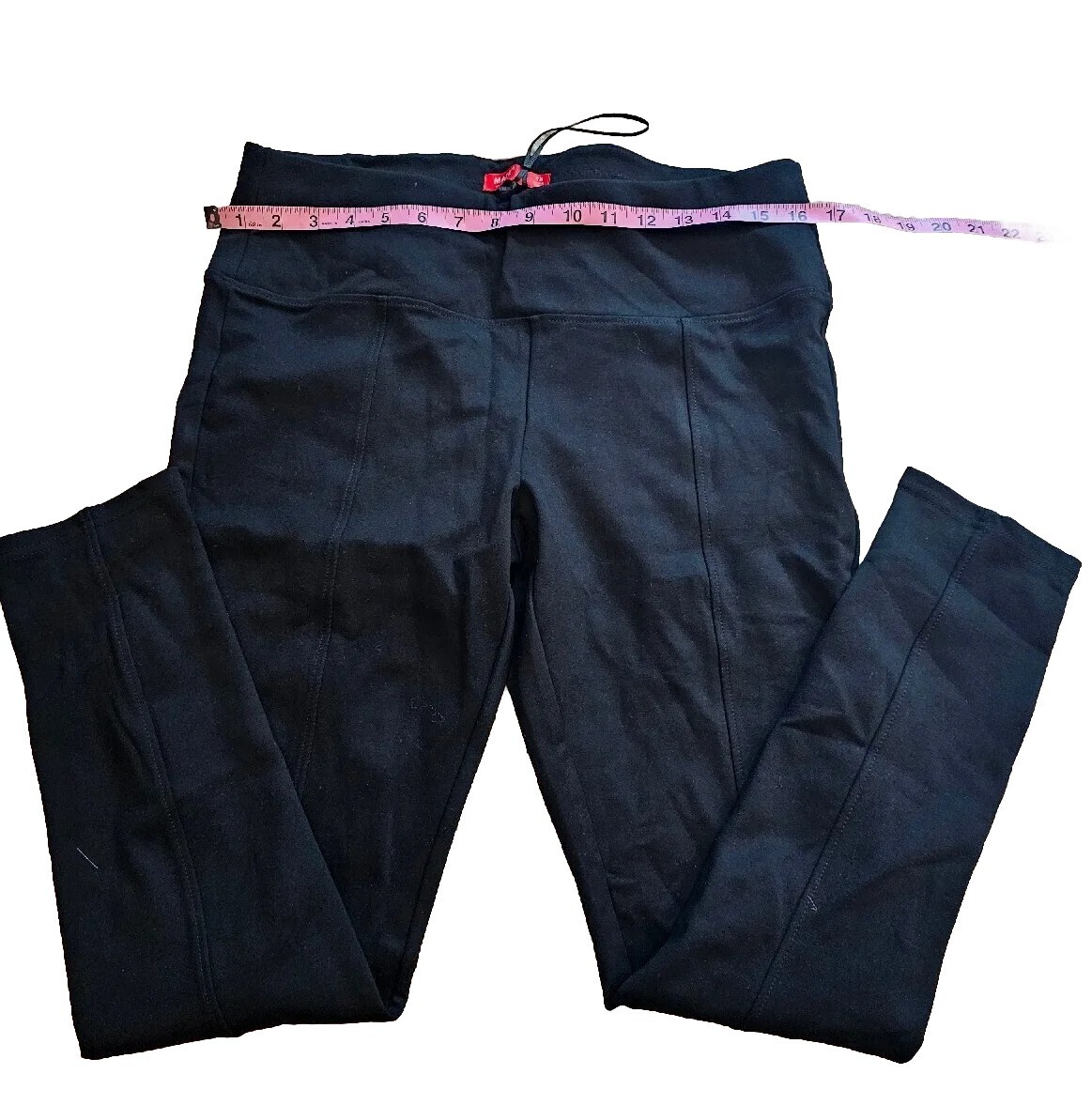 Maze Collection Pants Women Size 1X Black Pull-On Stretchy Skinny Legs ...