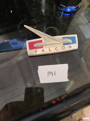 1964 FORD FALCON RIGHT SIDE FENDER EMBLEM OEM C4DB-16C098-A OEM FOMOCO ...