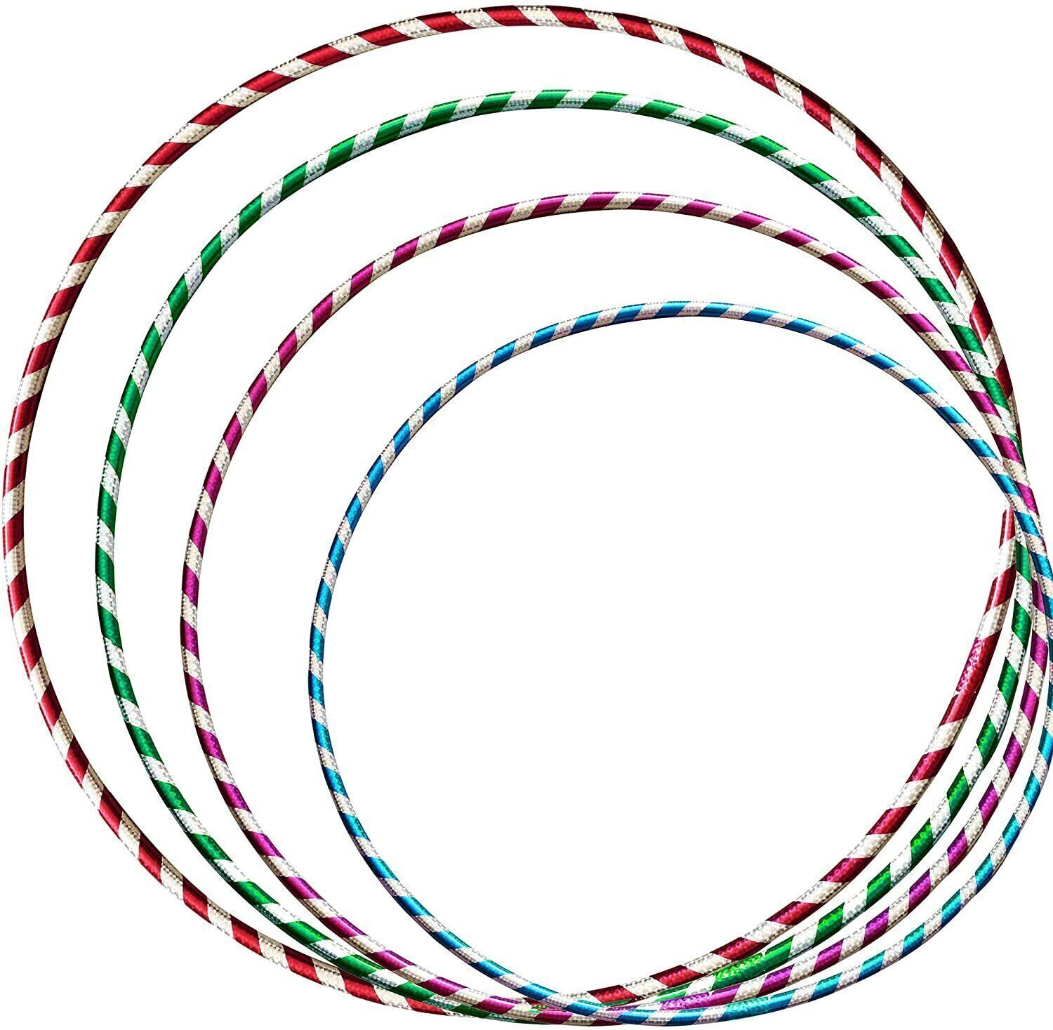 Multicolour Hula Hoop Children's Adult Fitness Activity Plastic Hoola ...