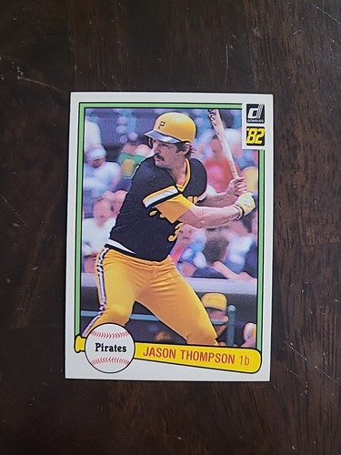 1982 Donruss Jason Thompson #502 Pittsburgh Pirates | eBay