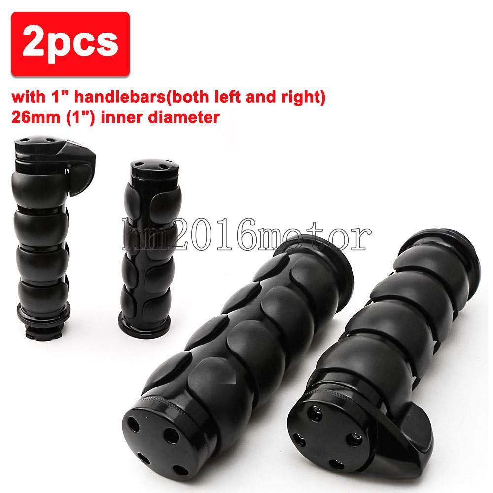 1" Handle Bar Hand Grips for Kawasaki Vulcan VN Classic Custom 500 800 ...