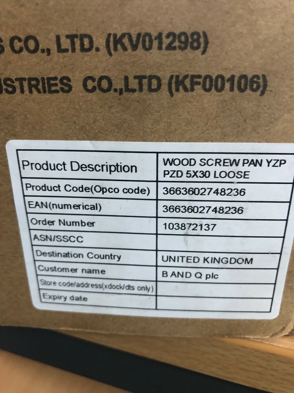 Wood Screws 5 x 30mm DIALL PZ2 Pan Head Gold 8kg YZP as 2 boxes of 4kg ...