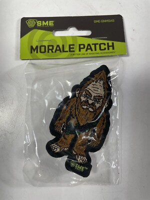 SME Sasquatch Gnome Morale Patch Embroidered Hook Backed Tactical Big ...