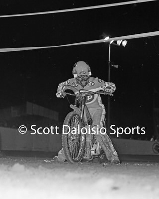 1987 ALAN "CRAZY" CHRISTIAN 8 X 10 ASCOT SPEEDWAY MOTORCYCLE PHOTO | eBay