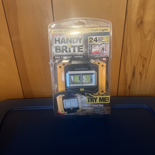 Handy Brite Ultra Bright Cordless LED Work Light 500 Lumens Magnetic ...