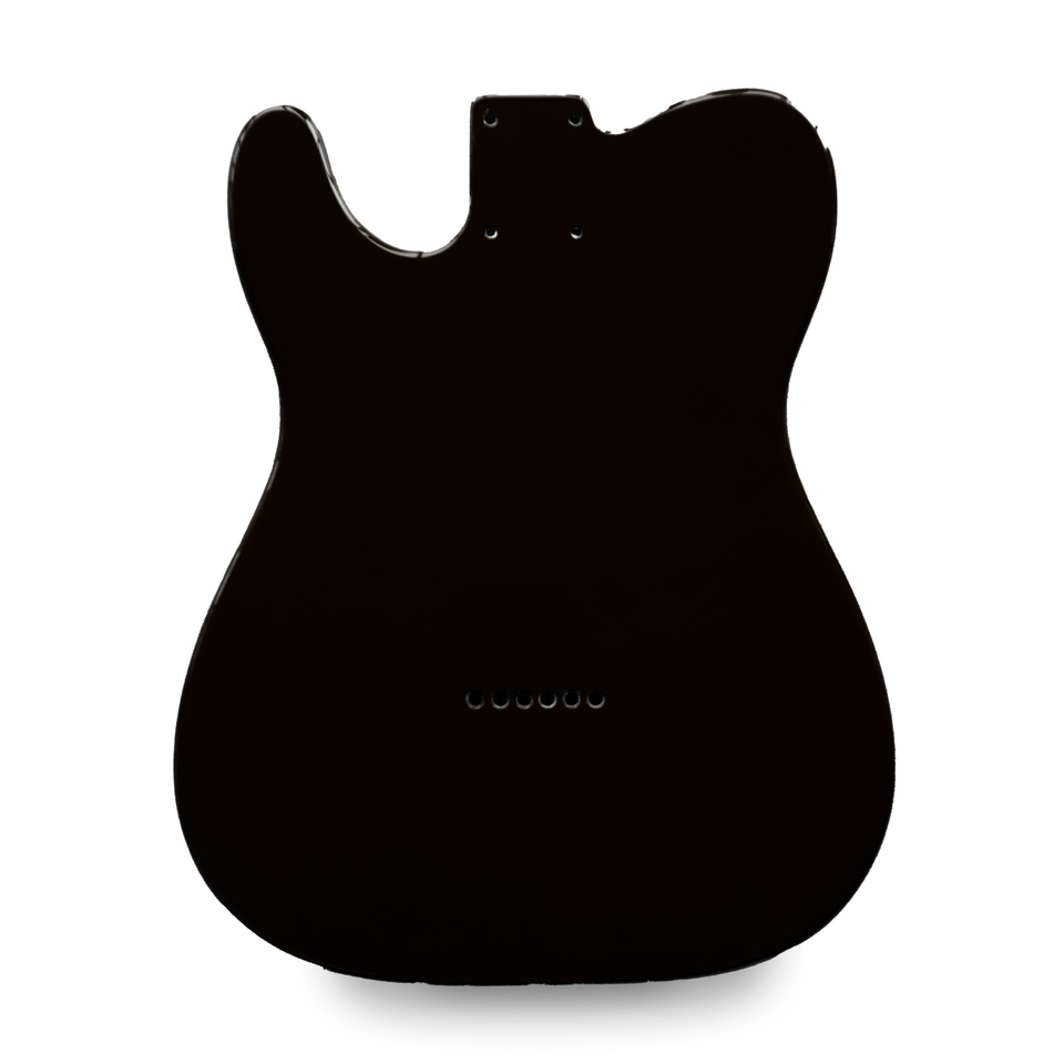 Tele Guitar Body Nitro, Poly, Unfinished Alder Ash Guitar Anatomy ...