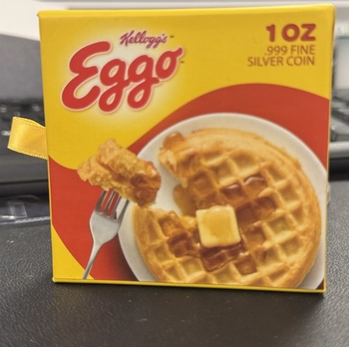 Eggo Empty Box For 1 Oz Silver Collectible | eBay