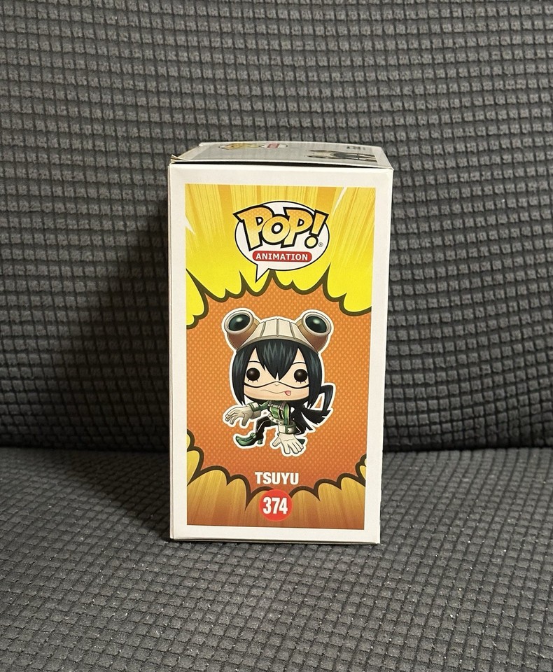 Funko Pop Tsuyu Asui #374 My Hero Academia Animation Vinyl Figure | eBay