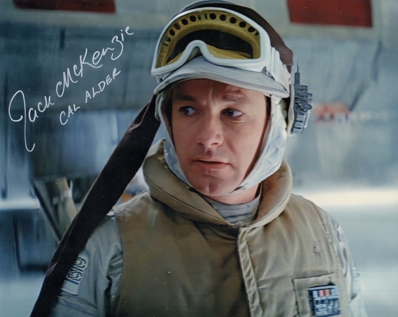 Star Wars movie 8x10 photo signed by actor Jack McKenzie (Cal Alder ...
