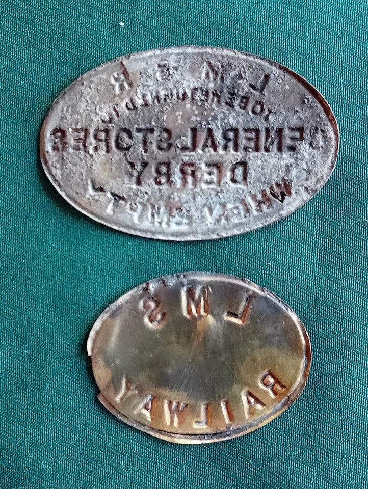 2 LONDON MIDLAND SCOTTISH RAILWAY BRASS PLATES | eBay UK