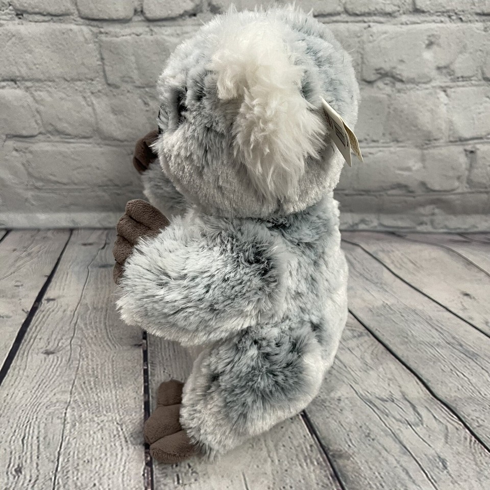 Unipak Plush Koala Bear 11" Furry Grey White Soft Stuffed Animal Toy ...