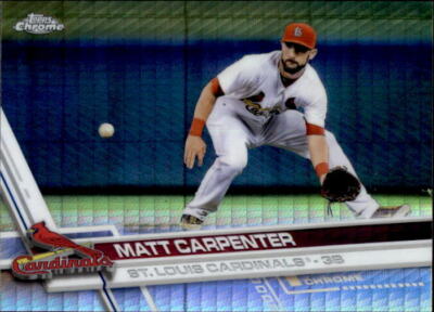 Matt Carpenter 2017 Topps Chrome Prism Refractor Card #16 | eBay