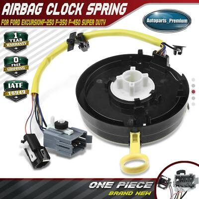 New Clock Spring Steering Wheel for Ford Excursion F-250 Super Duty ...