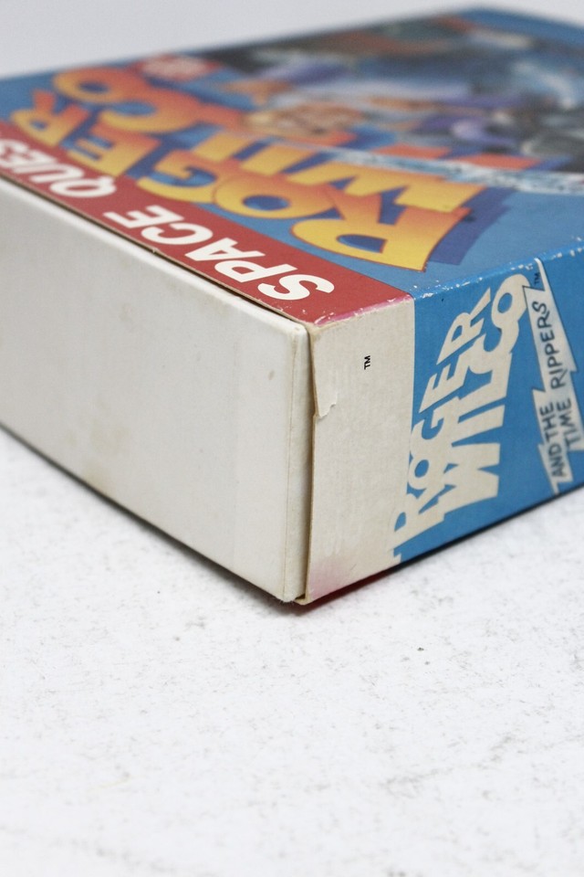 Space Quest IV Roger Wilco & The Time Rippers Big Box PC Game 5.25 IBM ...