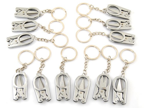 Mini Scissors Metal Key Chain 12 pieces Free Shipping | eBay