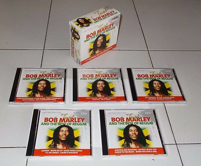 Box 5 Cd Just BOB MARLEY AND THE BEST OF REGGAE Limited edition Promo ...