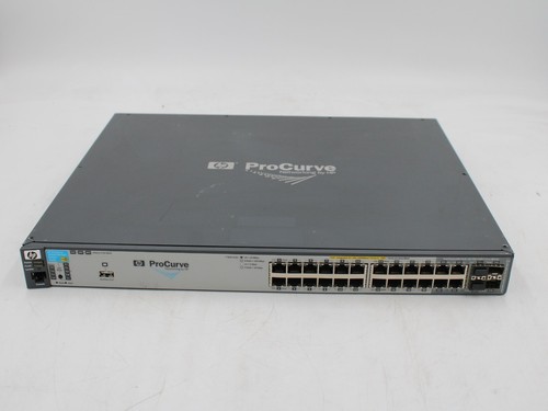 HP ProCurve 2910al-24G-PoE+ J9146A 24 Port PoE Gigabit Ethernet Switch ...